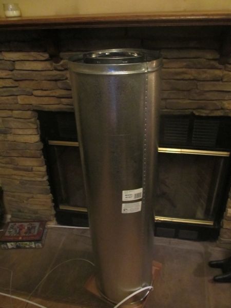 Superior 8HT 8-Inch Inner Diameter High Temp Chimney Venting Pipe for ...