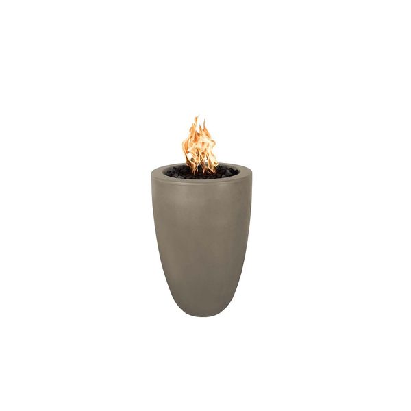 The Outdoor Plus Castillo Concrete Fire Pillar - Access Door - Flame ...