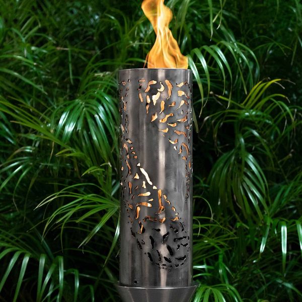 The Outdoor Plus Tiki Torch with Torch Base