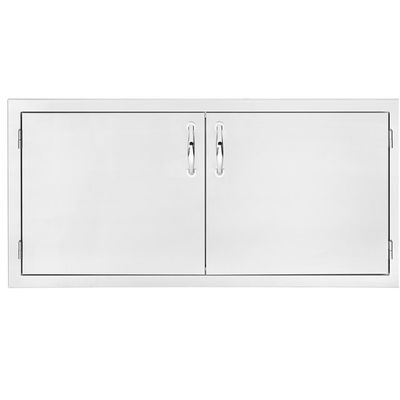 TrueFlame 42 Inch Stainless Steel Double Access Door