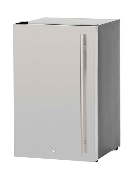 TrueFlame 24 Inch Deluxe Outdoor Kitchen Fridge