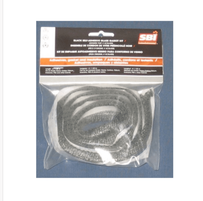 Ventis 6 Foot Glass Gasket Replacement Kit for Select Ventis Fireplaces