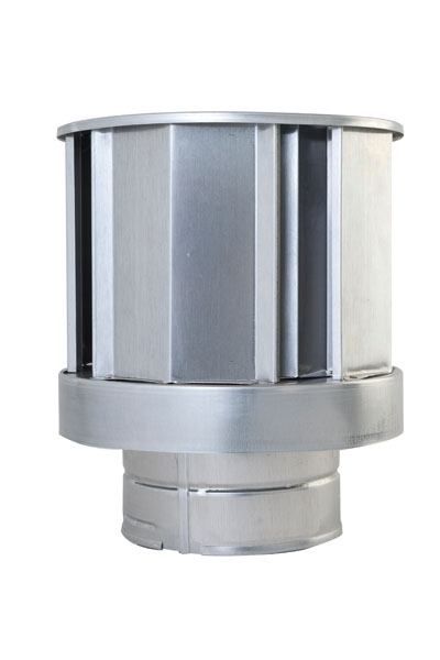 Ventis Direct Vent Pipe Stainless Steel Vertical High Wind Cap - For 5 ...