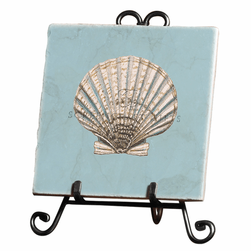 Blue Shell Trivet - Ocean Offerings