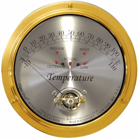 Indoor/Outdoor Temperature Instrument - Coastal Gifts