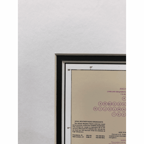 Custom Framed Nautical Charts - Ocean Offerings