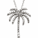 Diamond Palm Tree Necklace - Ocean Offerings