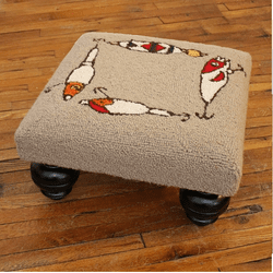Coastal Footstools & Poufs - Ocean Offerings