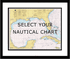 Custom Framed Nautical Charts - Ocean Offerings