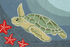 Frontporch Sea Turtle Ocean Rug - Ocean Offerings