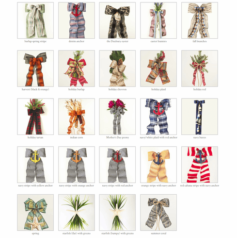 Hampton Wreath Glass Hurricane Centerpiece