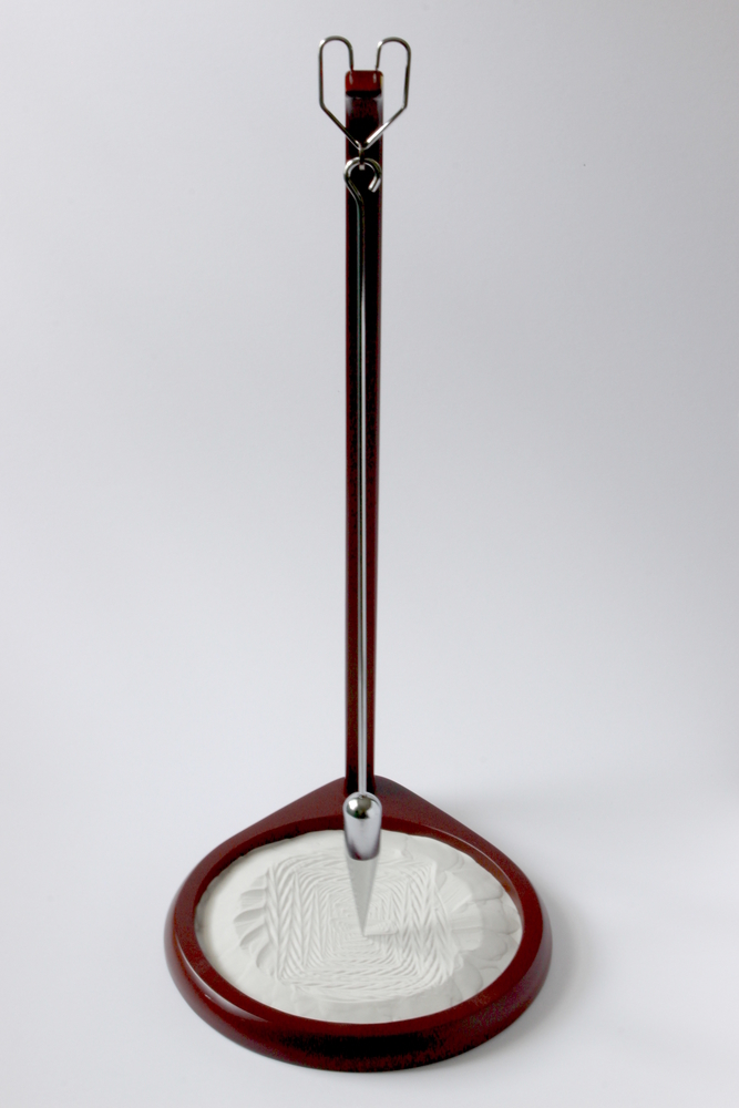 Large 23" Traditional Cherry Wood Sand Pendulum - Ocean Offerings