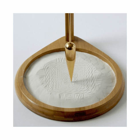 Large 23" Traditional Natural Wood Sand Pendulum - Ocean Offerings