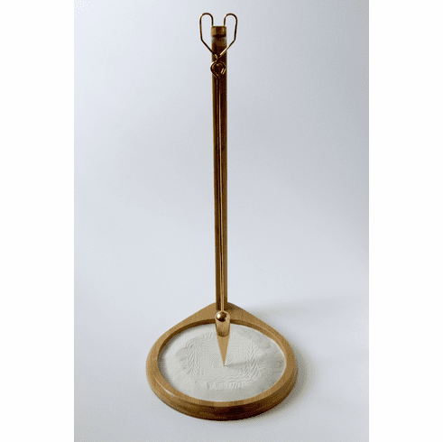 Large 23" Traditional Natural Wood Sand Pendulum - Ocean Offerings