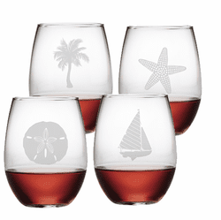 Glassware for the Coastal Home at Ocean Offerings