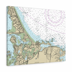 Framed Nautical Charts - Many Framing Options - Ocean Offerings