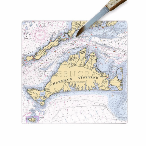 Nautical Chart Cutting Board - Ocean Offerings