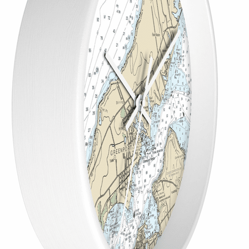 Nautical Chart Wall clock - Ocean Offerings