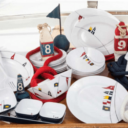 Coastal & Nautical Melamine Dinnerware - Ocean Offerings