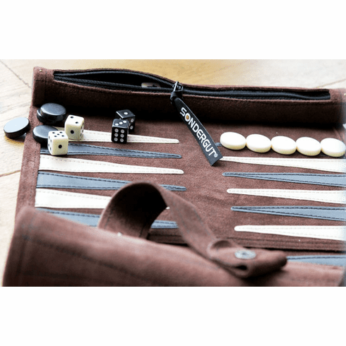 Roll-up Travel Backgammon Set - Ocean Offerings