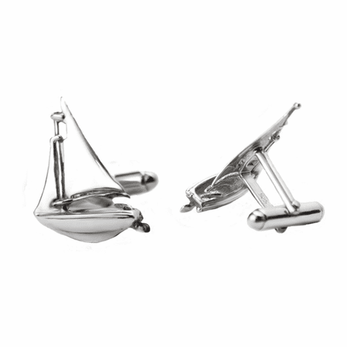 Sailboat Cufflinks - Coastal Gifts
