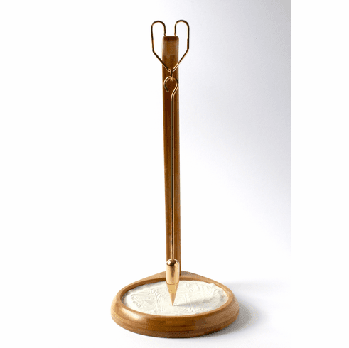 Small 13" Traditional Natural Wood Sand Pendulum - Ocean Offerings
