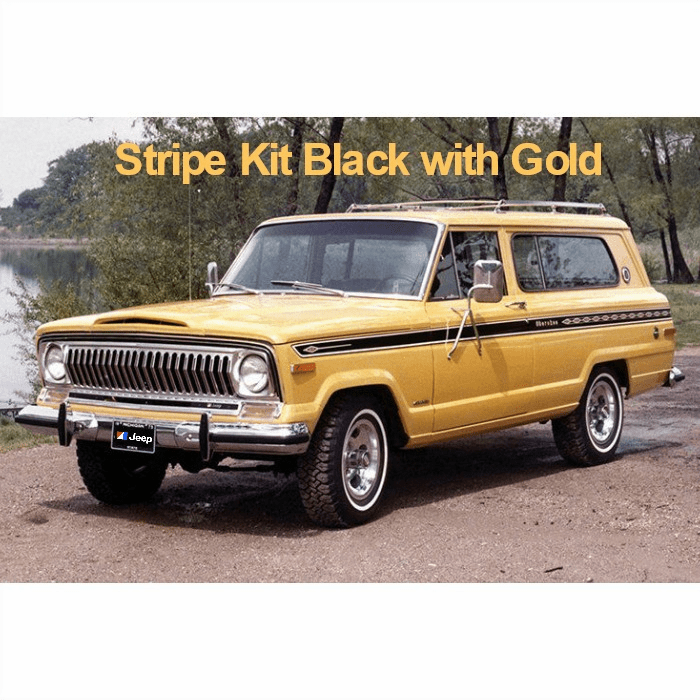 Jeep Decal and Stripe Kits, Jeep Cherokee S, Cherokee Chief, J10 Honcho ...