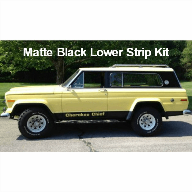 Jeep Decal and Stripe Kits, Jeep Cherokee S, Cherokee Chief, J10 Honcho ...