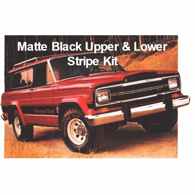 Jeep Decal and Stripe Kits, Jeep Cherokee S, Cherokee Chief, J10 Honcho ...