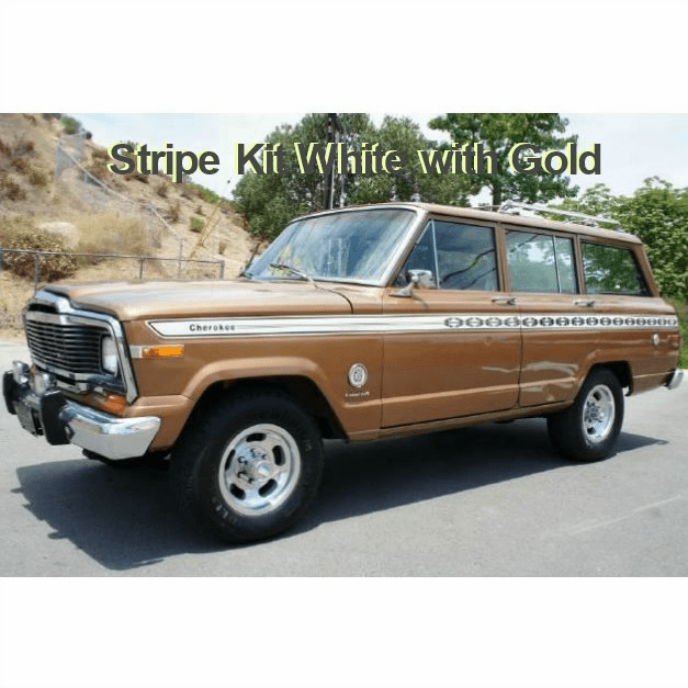 Jeep Decal and Stripe Kits, Jeep Cherokee S, Cherokee Chief, J10 Honcho ...
