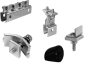 Track Mounting Hardware - 14 Ga SS Track