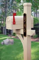 Post Mounted Mailboxes | Whitehall Deluxe Mailboxes | Victorian ...