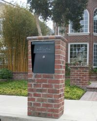 High Security Locking Column Mailbox Insert | TheMailboxStore.com