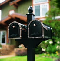 Mailbox , Post Mounted, Wall Mount, Locking, Apartment, Victorian Mailboxes