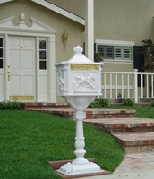 Mailbox , Post Mounted, Wall Mount, Locking, Apartment, Victorian Mailboxes