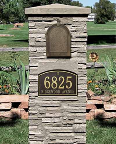 Whitehall Column Mailbox Insert | TheMailboxStore.com