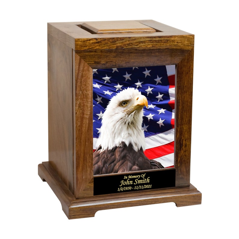 Personalized Photo Cremation Urn for Humans