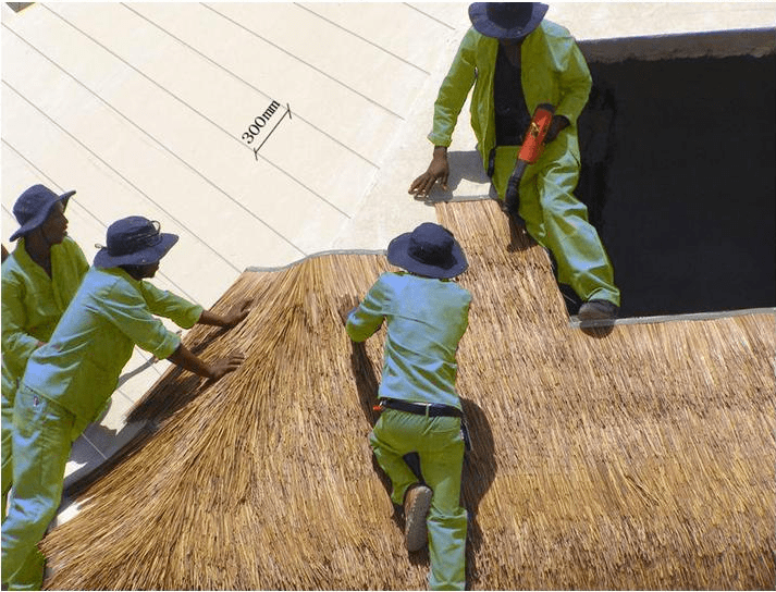 Synthetic Thatch & Artificial Thatch Roofing ~ Tiki Shack Importer