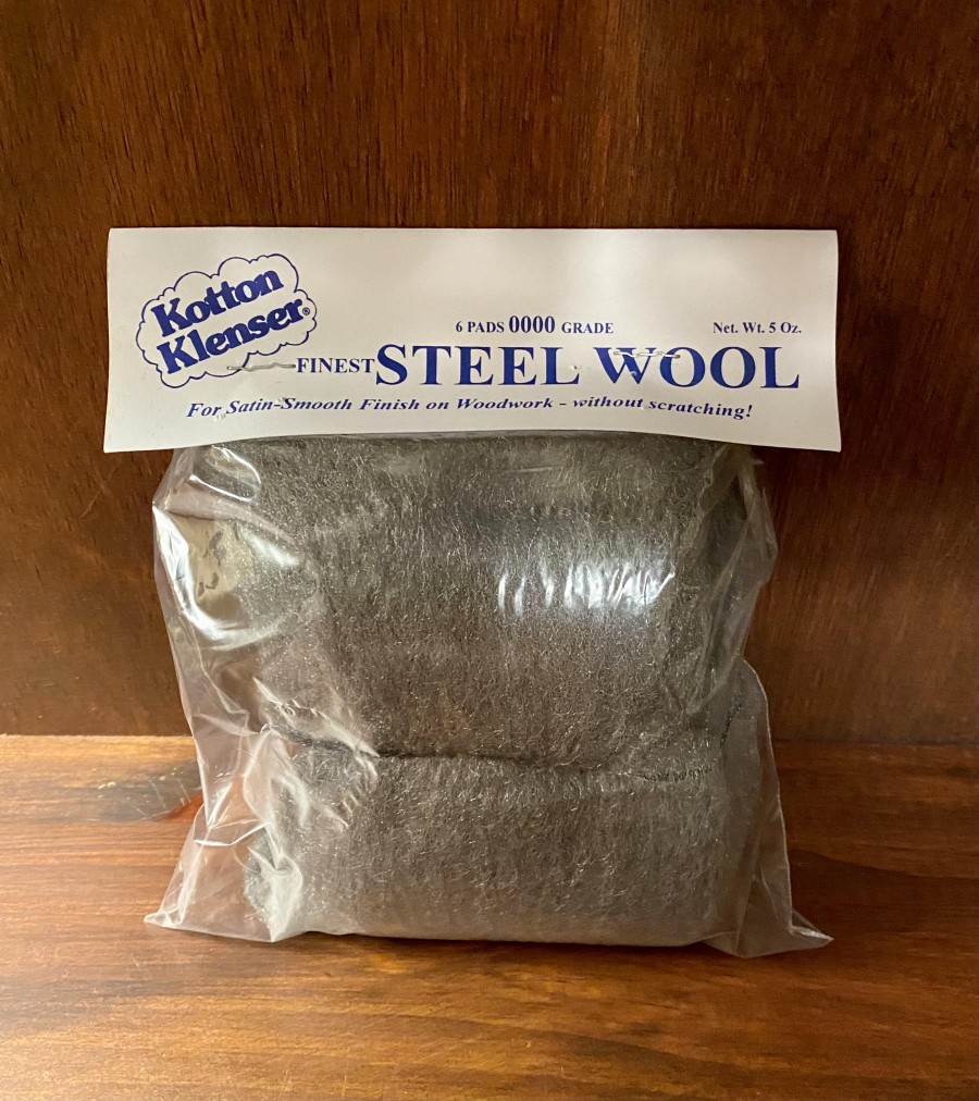 4/0000 Steel Wool (6 per package)