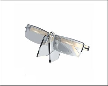 Single Optical Frame Risers & Displays