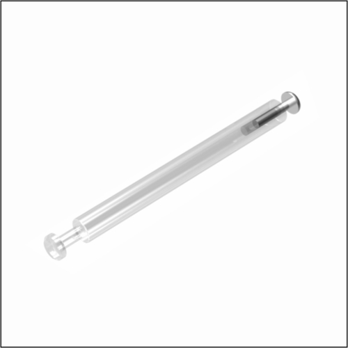Clear Polycarbonate pegs for Frame Boards - 100-pack - Optical Displays