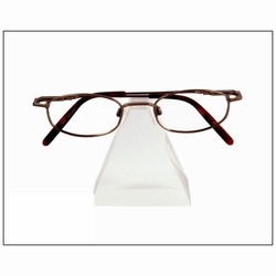 D1 - Triangular Acrylic Optical Display Blocks in 10 Vibrant Colors