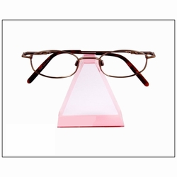 D1 - Triangular Acrylic Optical Display Blocks in 10 Vibrant Colors