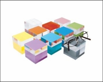 Single Optical Frame Risers & Displays