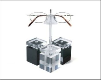 Single Optical Frame Risers & Displays