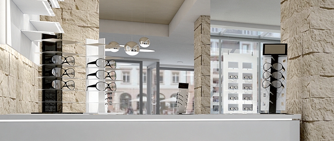 Optical Displays and Eyeglass Racks for Countertop Eyeglass Displays