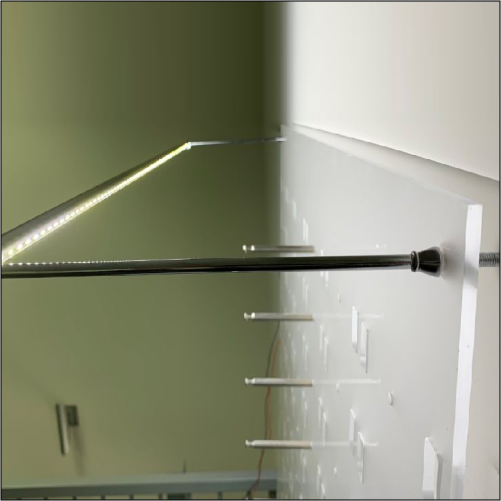 LED Lighting For DW Optical Frame Display Panels