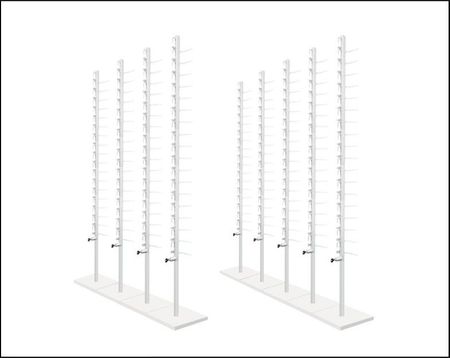 Locking Modular Expandable Floor-Top Optical & Sunglass Displays