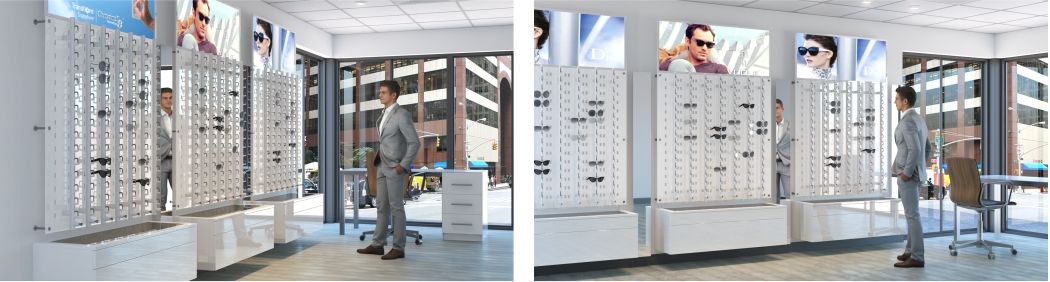 Modular Optical Display Cabinets - Custom Cabinets & Shelving from ...