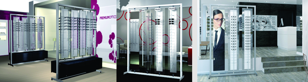 Shop-In-Shop Optical Frame Display - For 36 - 216 Frames